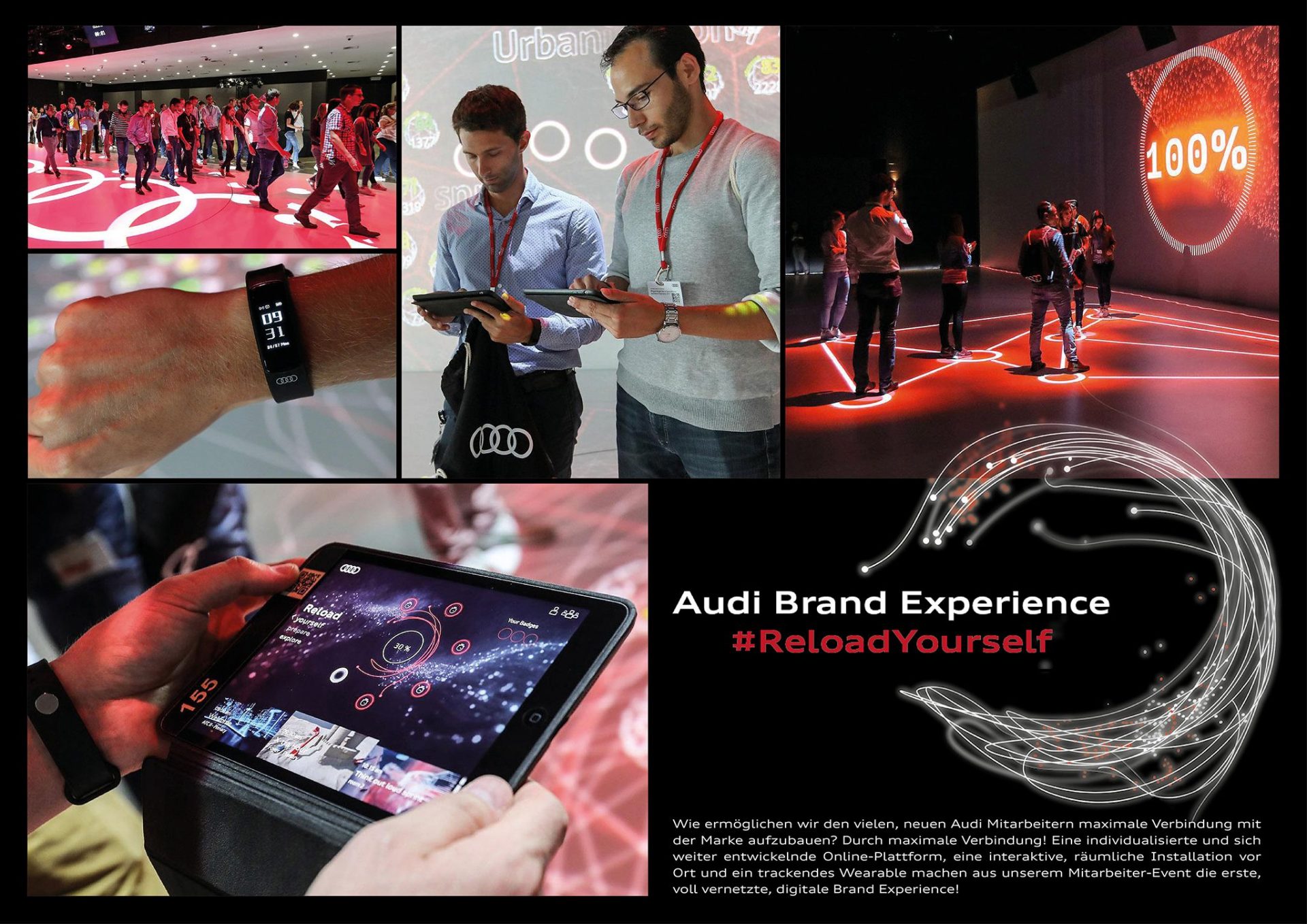Audi Brand Experience Plattform und Event – divvve freies Kreativteam